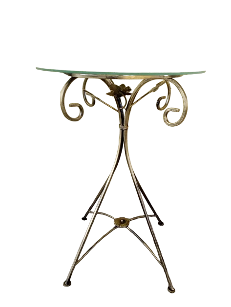 ᐉ Столик журнальний кований великий круглий 10636982 • Краща ціна в Києві Україні • Купити в