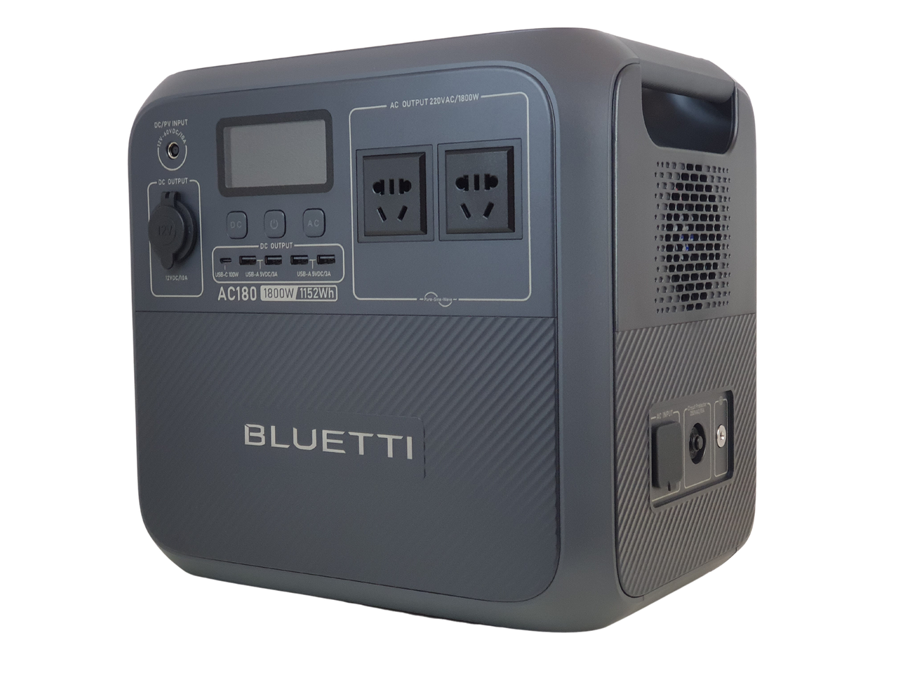 ᐉ Зарядна станція Bluetti AC180 (1152Wh) потужністю 2700W (1800W) на ...