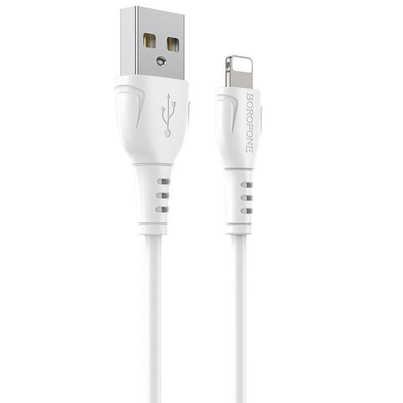 ᐉ Дата кабель Borofone Bx51 Triumph Usb To Lightning 1 м White
