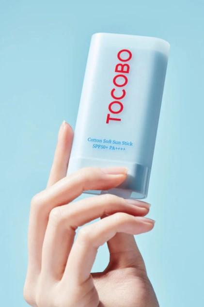 ᐉ Крем сонцезахисний у стіку TOCOBO Cotton Soft Sun Stick SPF50+ PA ...