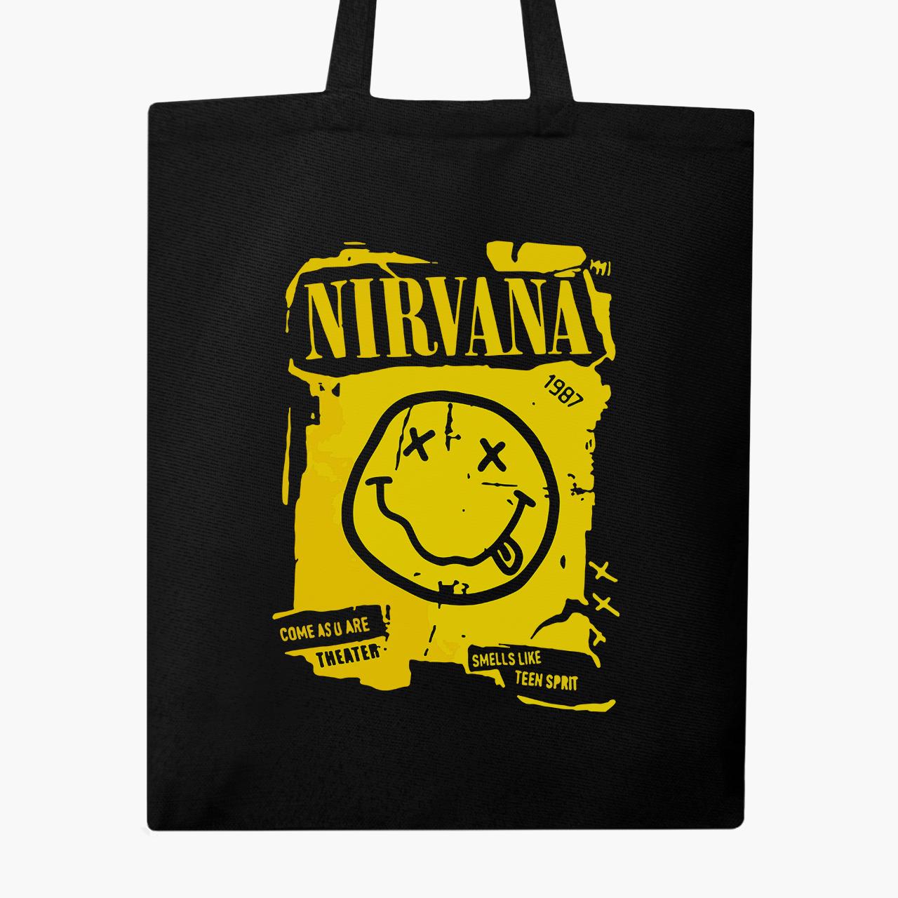 ᐉ Эко сумка шоппер Nirvana 41x35 см Черный 9227 2969 Bkz • Купить в