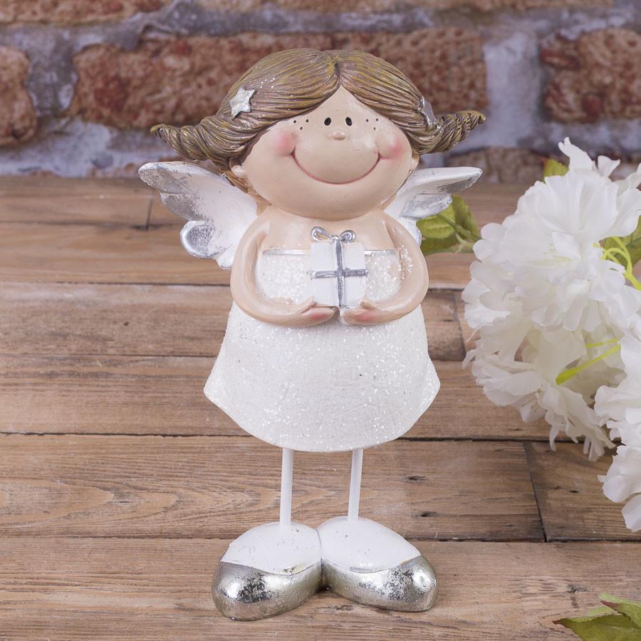 Статуетка Ангел з подарунком 2468 • Краща ціна в Києві Україні • Купити в Епіцентрі