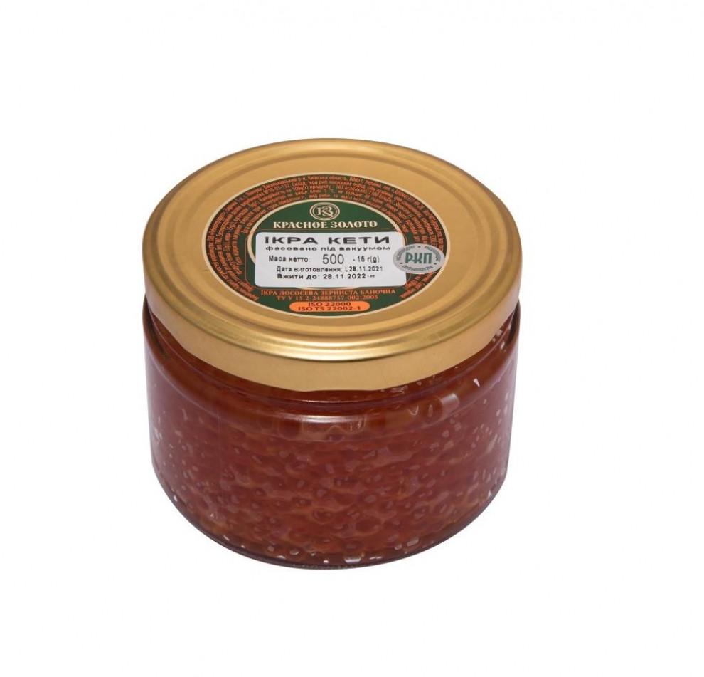 ᐉ Икра Кеты Красное Золото 500 г (1839572)