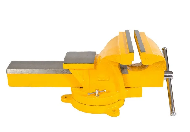 Тиски слюсарні MasterTool поворотні 200 мм (07-0220) • Краща ціна в Києві, Україні • Купити в ...