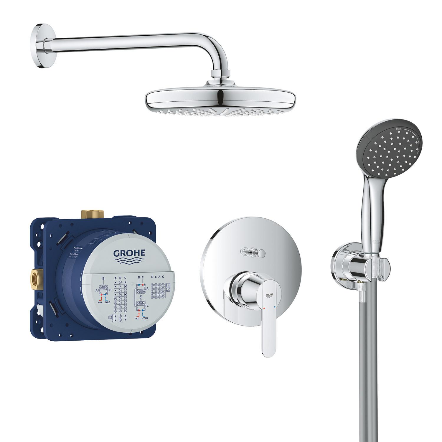ᐉ Душевой гарнитур Grohe Get Vitalio Start 210 (25220001) ᐉ Душевой гарнитур Grohe Get Vitalio Start 210 (25220001)