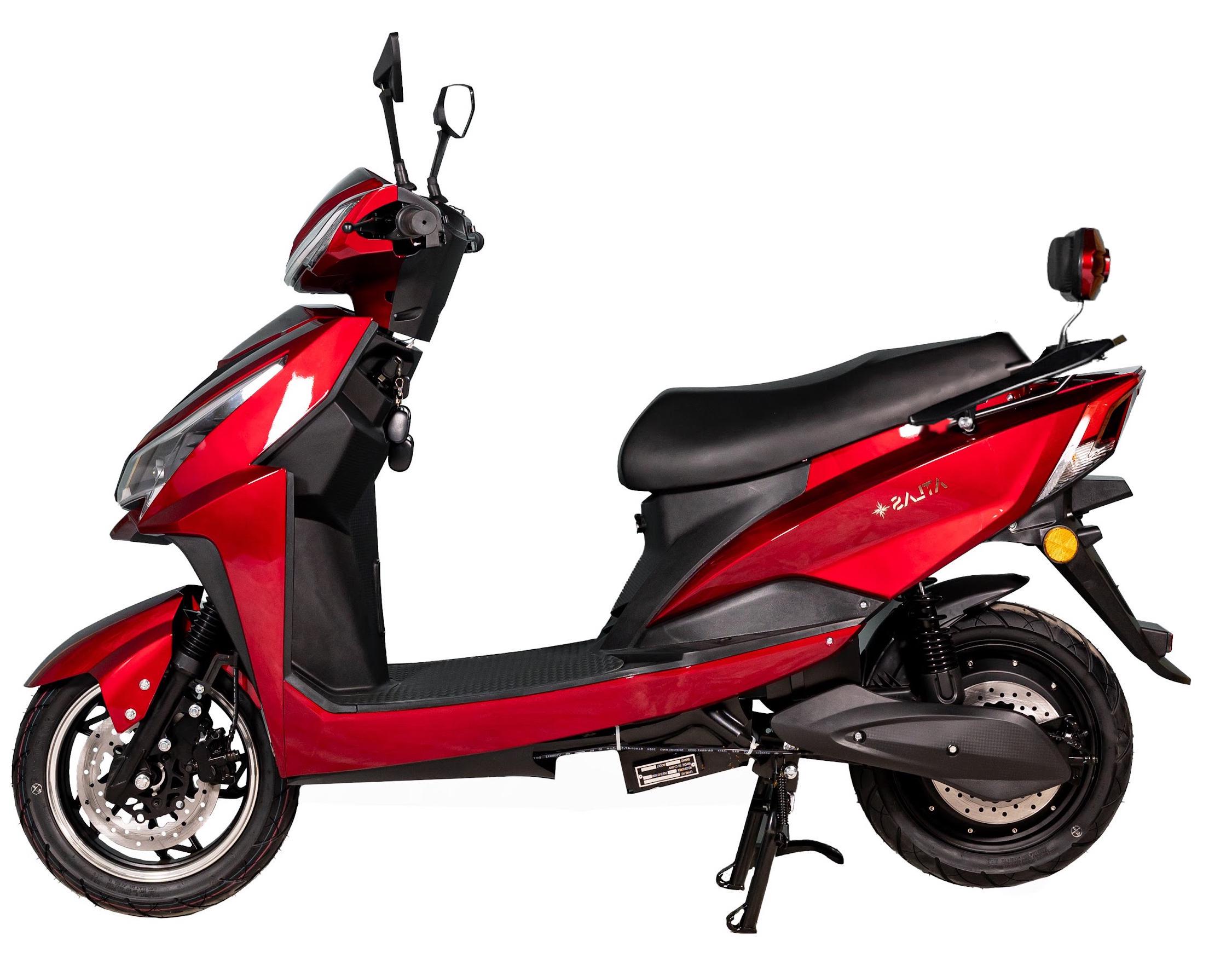 ᐉ Электроскутер ATLAS Spider 2 2000W Lithium Red (4027) • Купить в ...