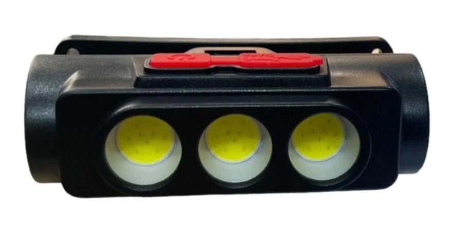 ᐉ Ліхтар налобний BL-2119C Type-C 18650 COB акумуляторний з червоним і ...