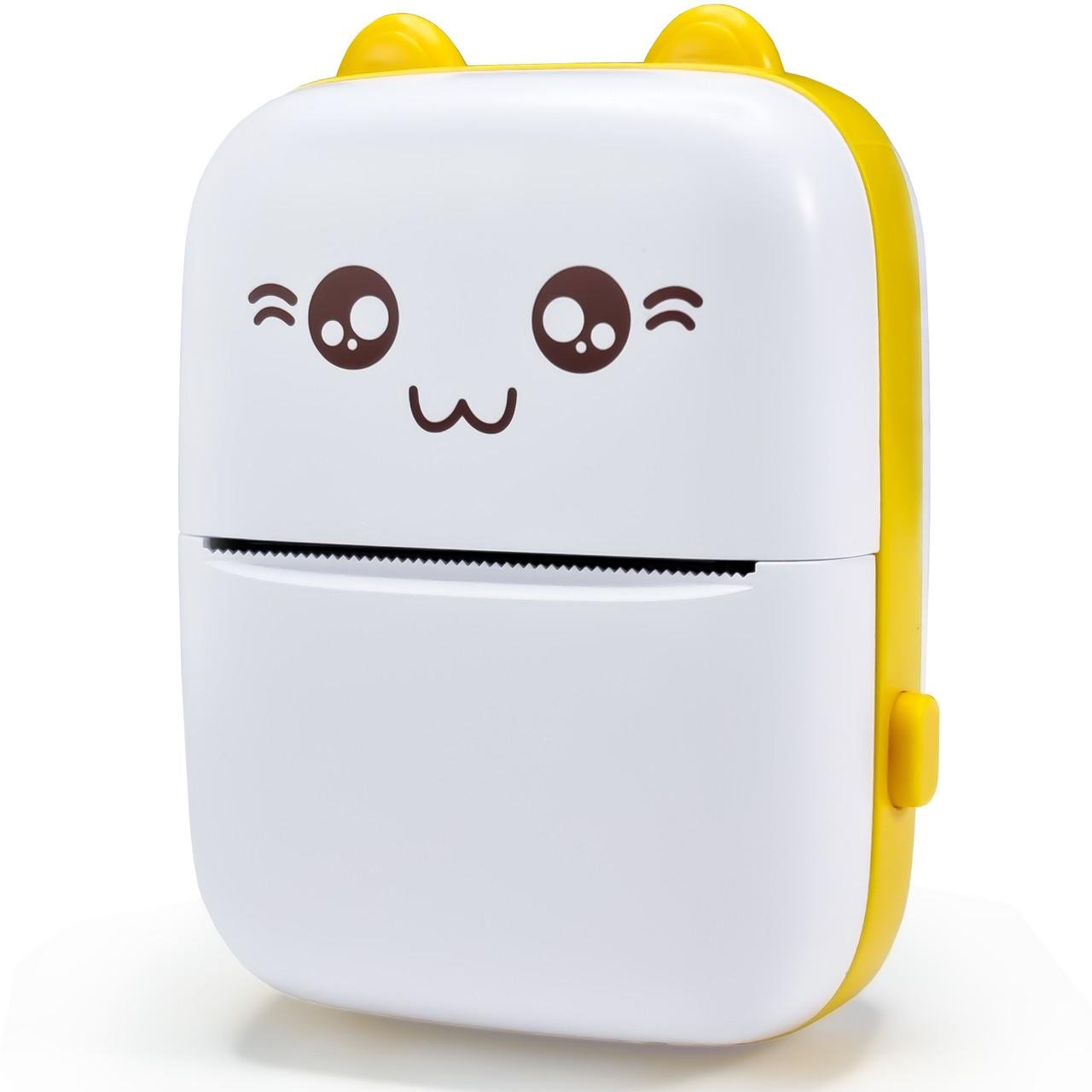 ᐉ Термопринтер портативный JETIX Mini printer Yellow (12115031 ...