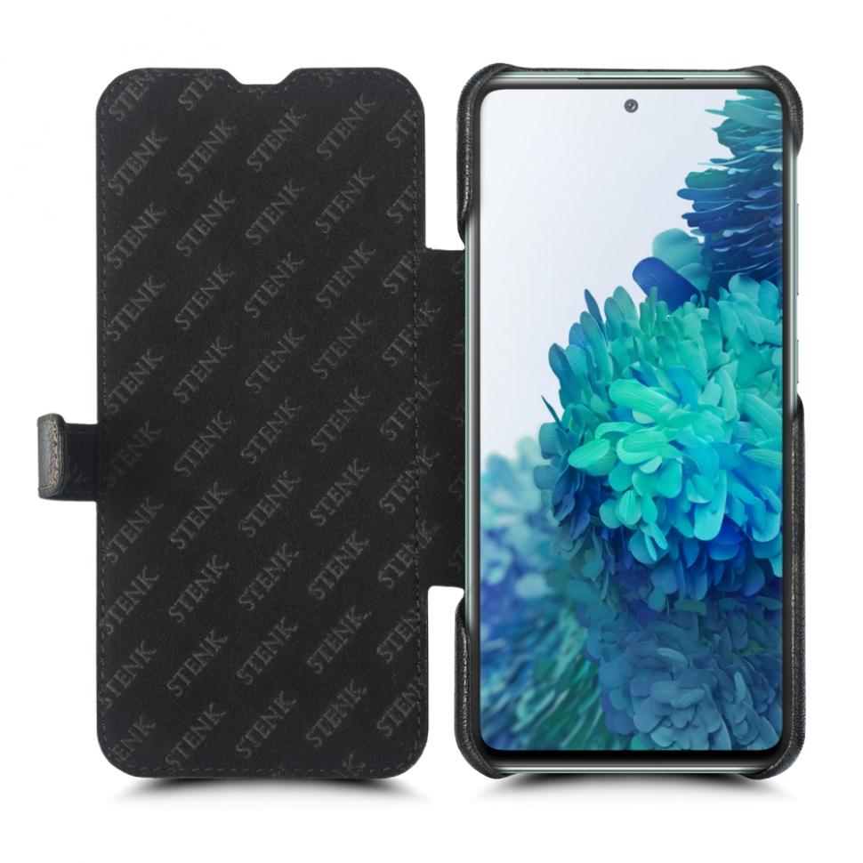 ᐉ Чехол книжка Stenk Premium для Samsung Galaxy S20 FE Черный (69180)