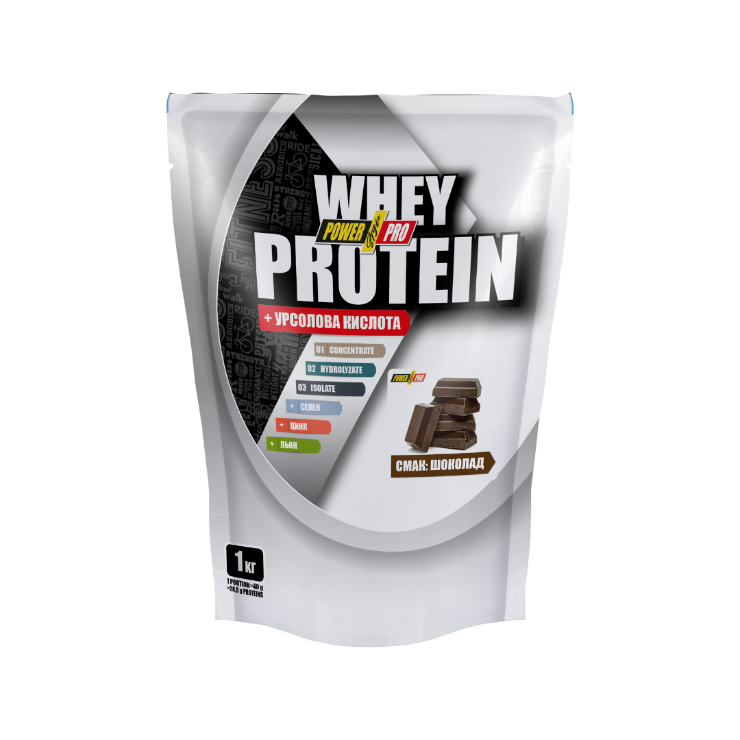 ᐉ Протеин Power Pro Whey Protein Шоколад 1 кг