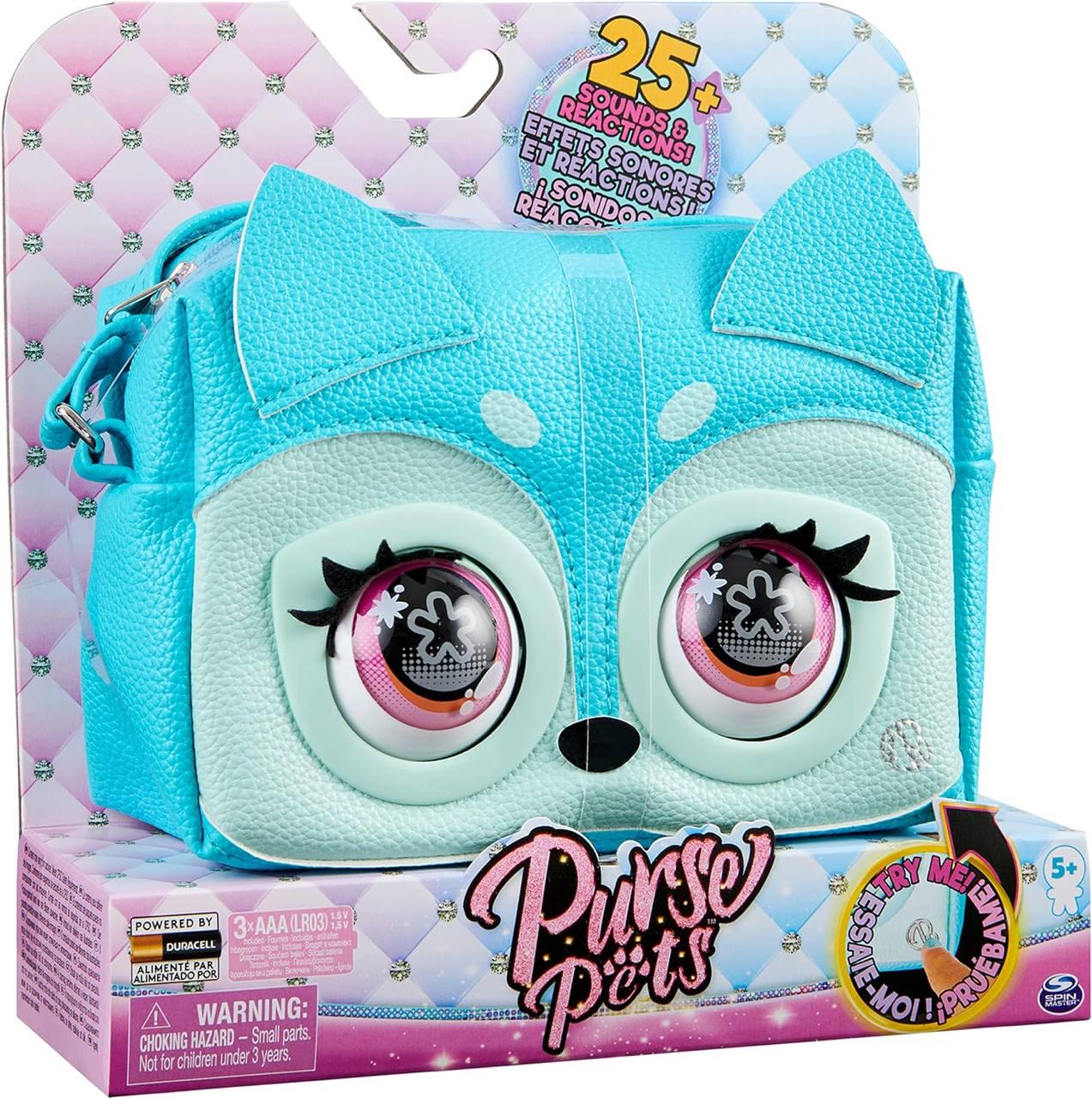 Інтерактивна сумочка Spin Master Purse Pets: Блуфоксі (50DFGFG) • Краща ...