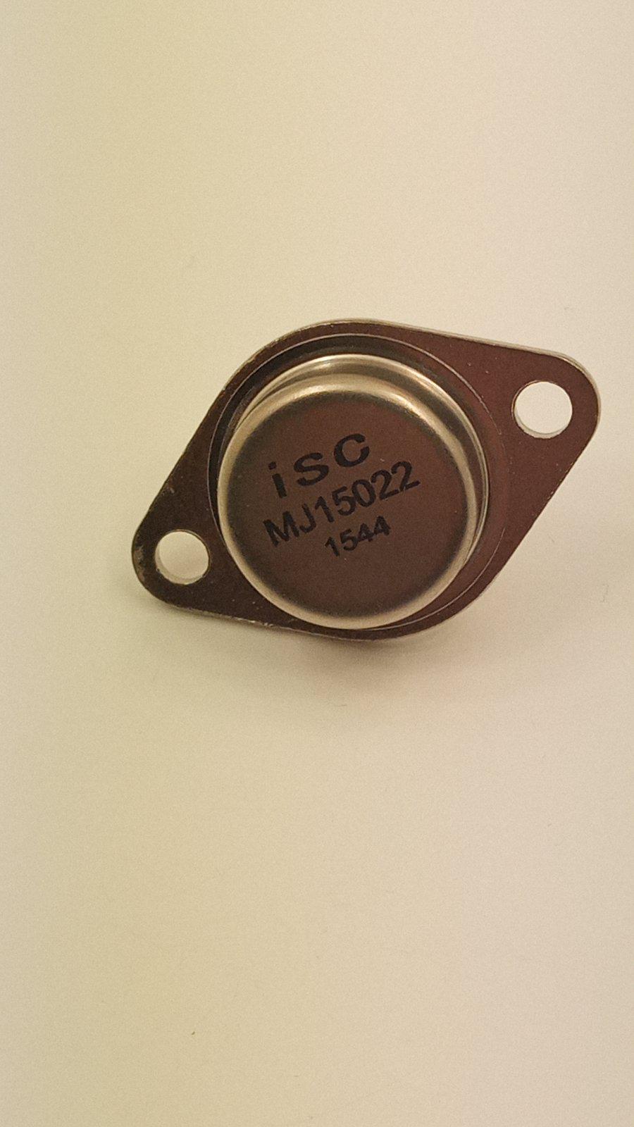 ᐉ Транзистор MJ15022 npn 16A 200V 250W TO-3 (18119) • Купить в Киеве ...