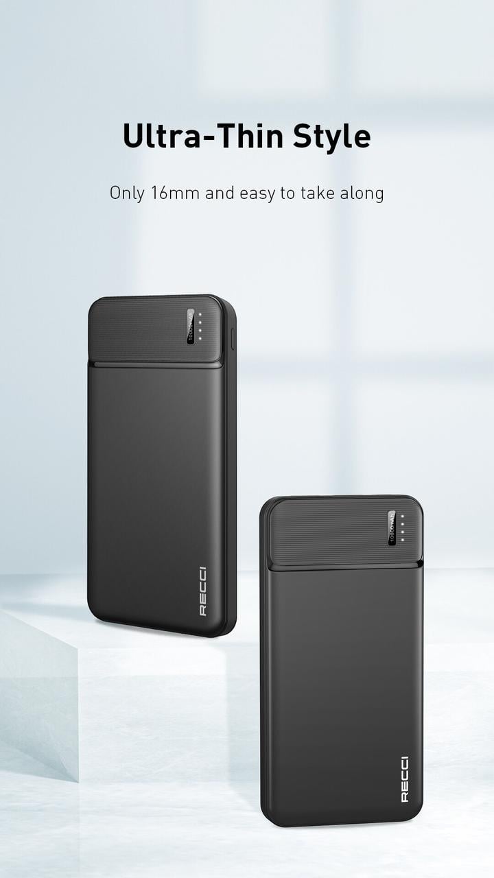 ᐉ Повербанк Recci RPB-N16 10000 mAh • Краща ціна в Києві, Україні • Купити в Епіцентр
