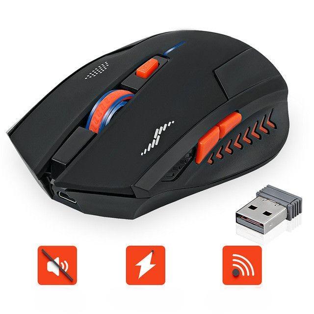 ᐉ Компьютерная мышка Azzor SB04 с бесшумными кнопками аккумуляторная 2400 dpi (1310294234 ...