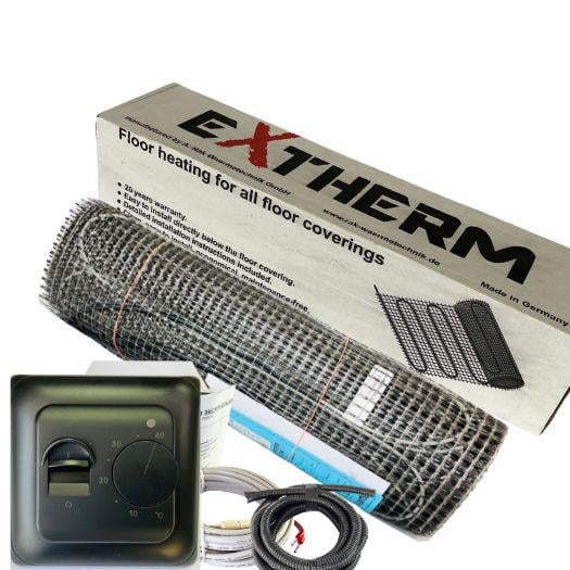 ᐉ Мат нагревательный EXTHERM 180 Вт/м2 5,0 м2/Термостат механический ...