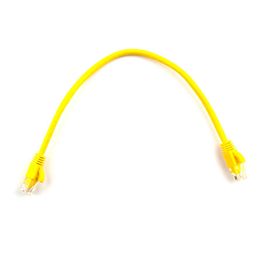 ᐉ Патч-корд Ritar RJ45 Cat.5e UTP медный 0,25 м Желтый (25814378 ...