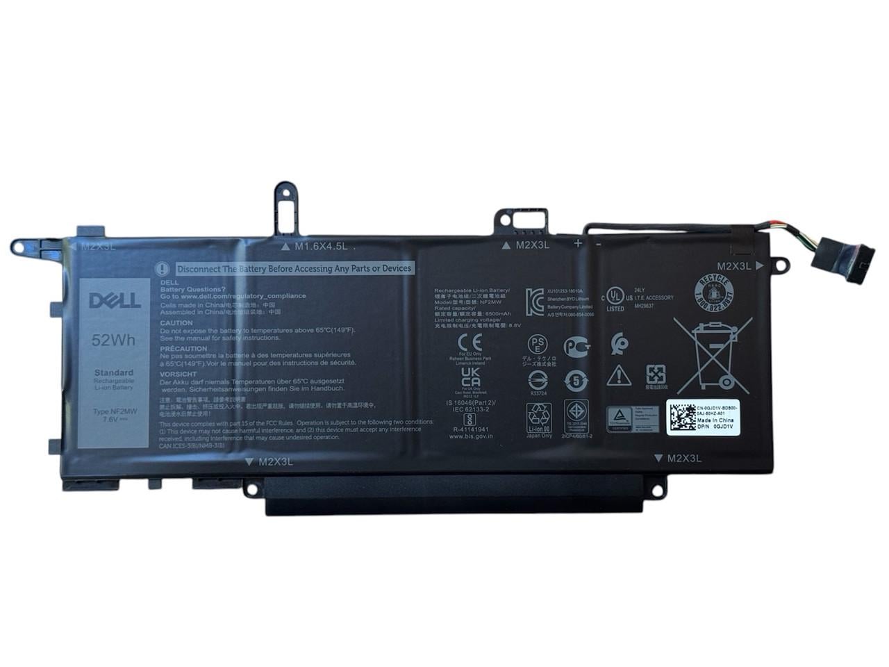 ᐉ Аккумулятор для ноутбука Dell Latitude 7400 2in1/9410 2in1 NF2MW v.2 ...
