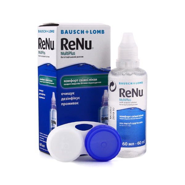 ᐉ Розчин для контактних лінз ReNu MultiPlus 120 мл • Краща ціна в Києві ...