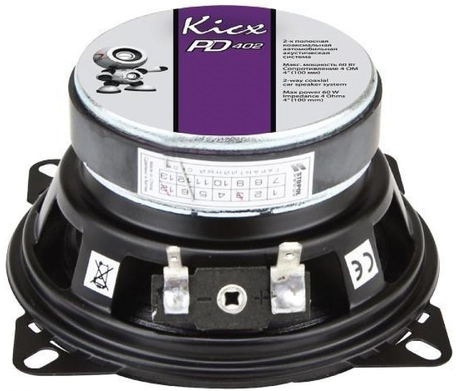 ᐉ Коаксиальная акустика Kicx PD 402 • Купить в Киеве, Украине • Лучшая цена в Эпицентр