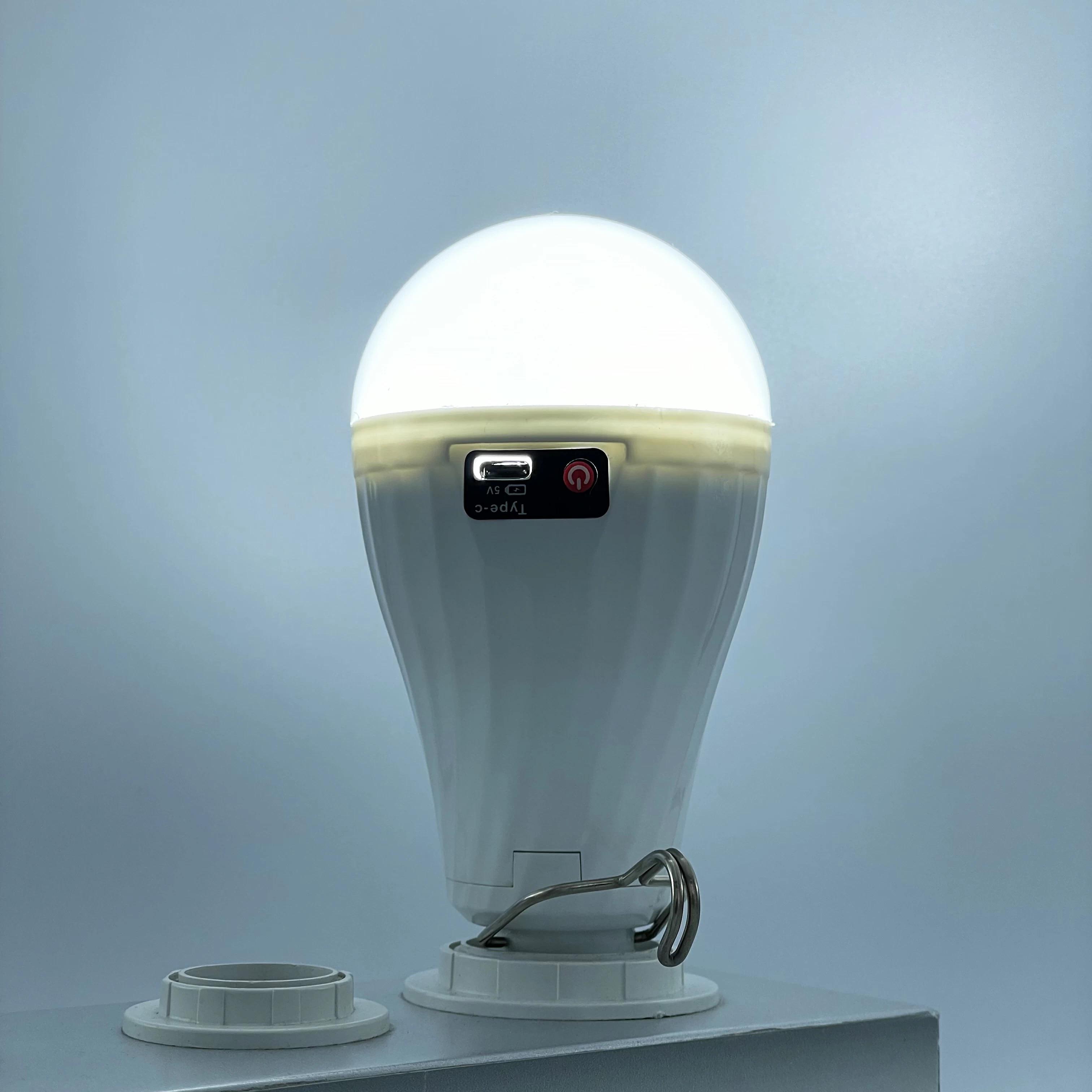 ᐉ Світлодіодна лампа HOROZ ELECTRIC DURALITE-12 акумуляторна 12W E27 ...