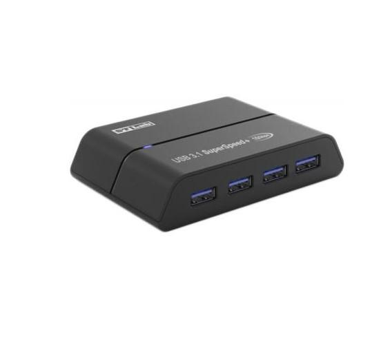 ᐉ Концентратор USB-хаб STLab USB 3.1 Gen2 Type-C - 4x USB-Type-A Power ...