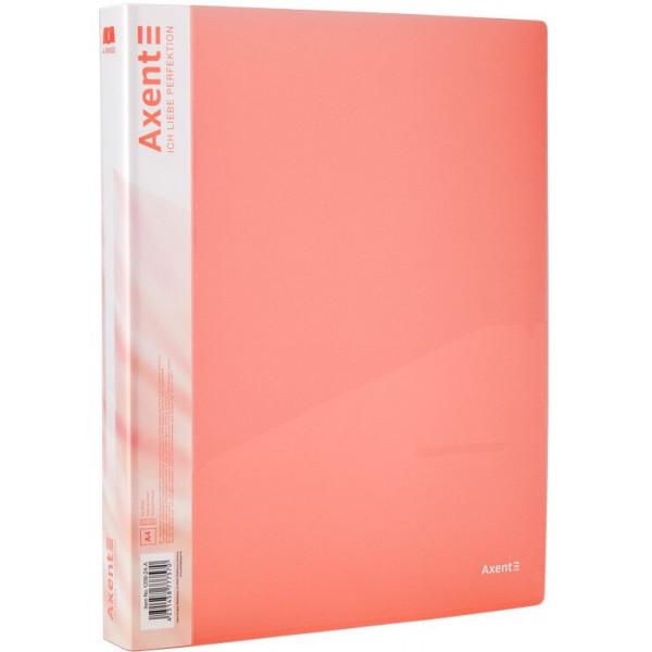 ᐉ Папка Axent на 4-х кільцях 35 мм прозрачная Розовая (1208-24-A) • Купить в Киеве, Украине ...