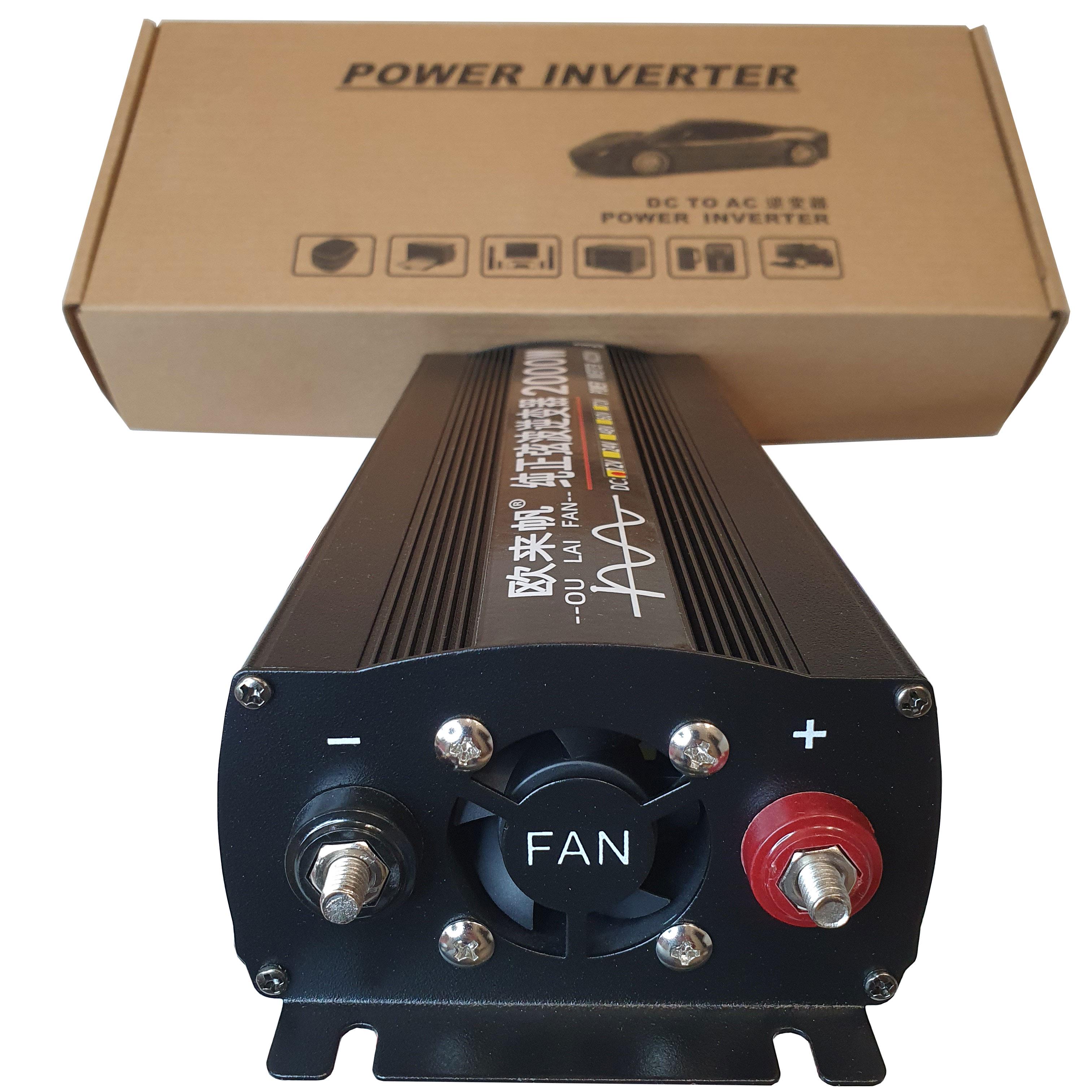 ᐉ Инвертор 12-220V с чистой синусоидой 2000W (240754) • Купить в Киеве ...
