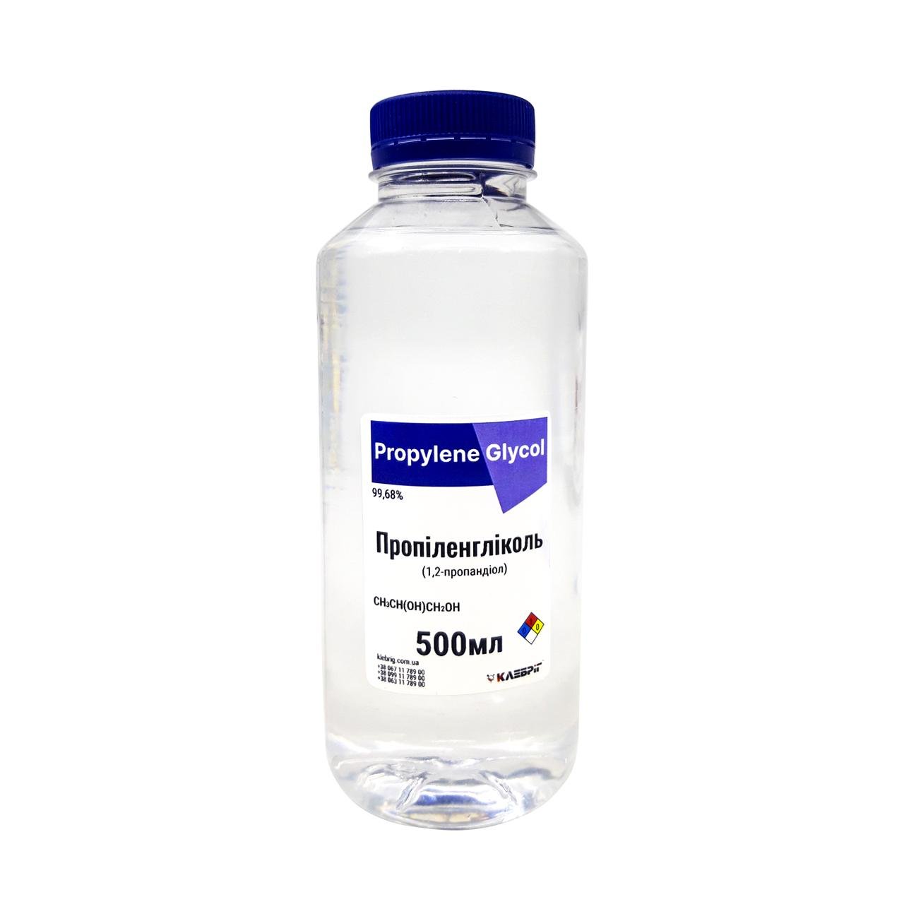 ᐉ Технічний пропіленгліколь Klebrig 500 мл (ПГ-0,5) • Краща ціна в ...