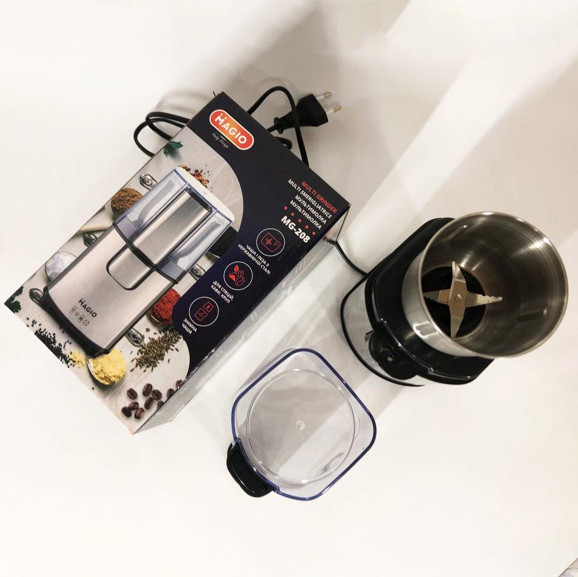 ᐉ Кофемолка Magio MG-208 (ws48554) • Купить в Киеве, Украине • Лучшая цена в Эпицентр