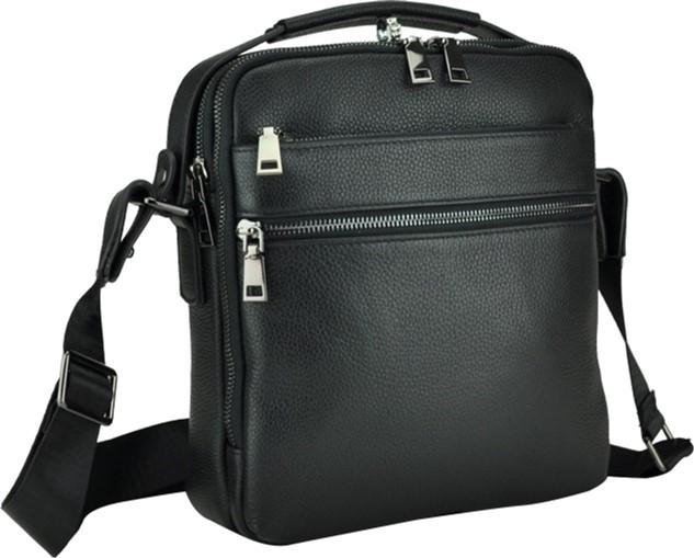 ᐉ Сумка шкіряна Tiding Bag A25-17 Чорний (368-39C) • Краща ціна в Києві ...