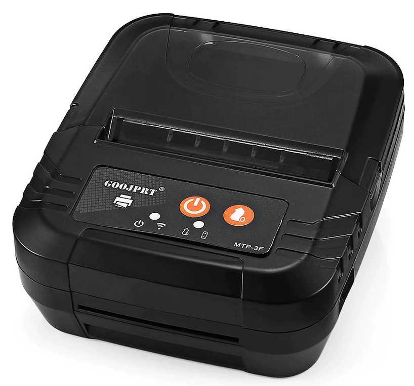 ᐉ Термопринтер для печати чеков 80 мм GOOJPRT MTP-3F POS Bluetooth Чёрный