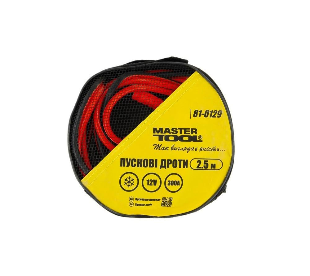 ᐉ Провода пусковые MasterTool 300 А 2,5 м (81-0129) • Купить в Киеве, Украине • Лучшая цена в ...