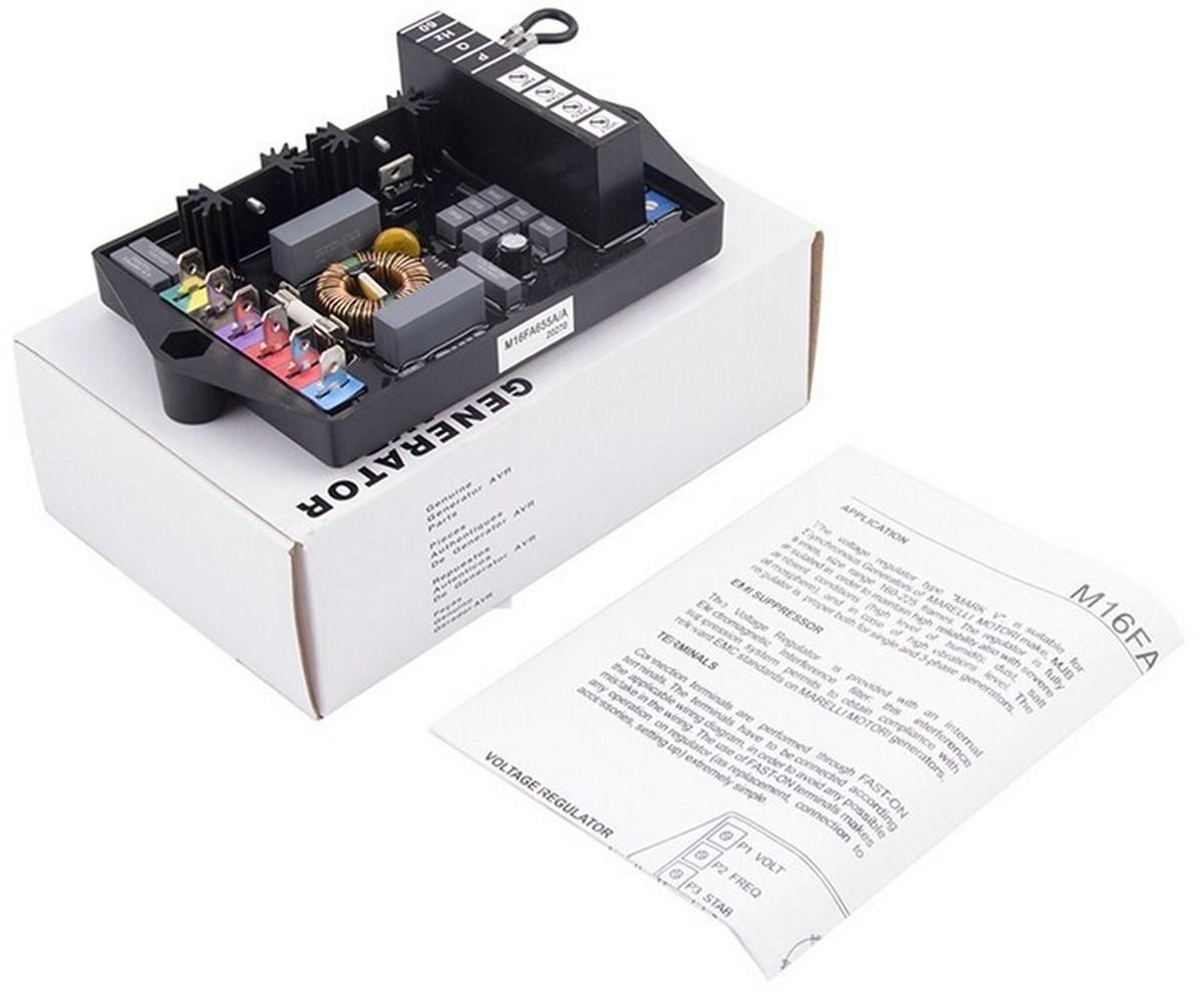 ᐉ Регулятор напряжения генератора AVR Marelli Motori M16FA655A • Купить ...