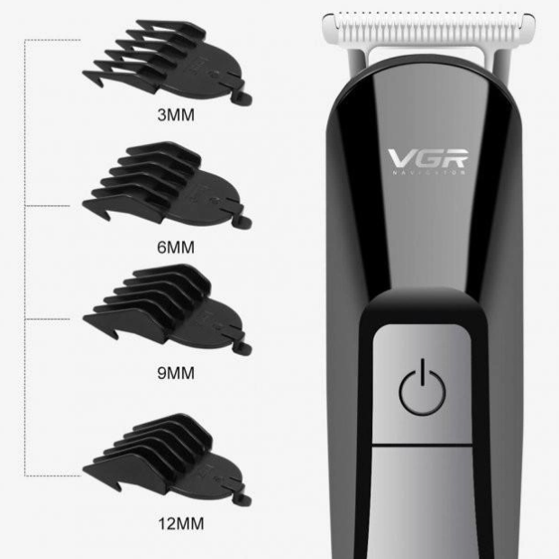 ᐉ Триммер для стрижки VGR V-012 аккумуляторный с насадками (VP-694) • Купить в Киеве, Украине ...