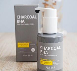 ᐉ Кислородная маска Some By Mi Charcoal BHA Pore Clay Bubble Mask 120 мл
