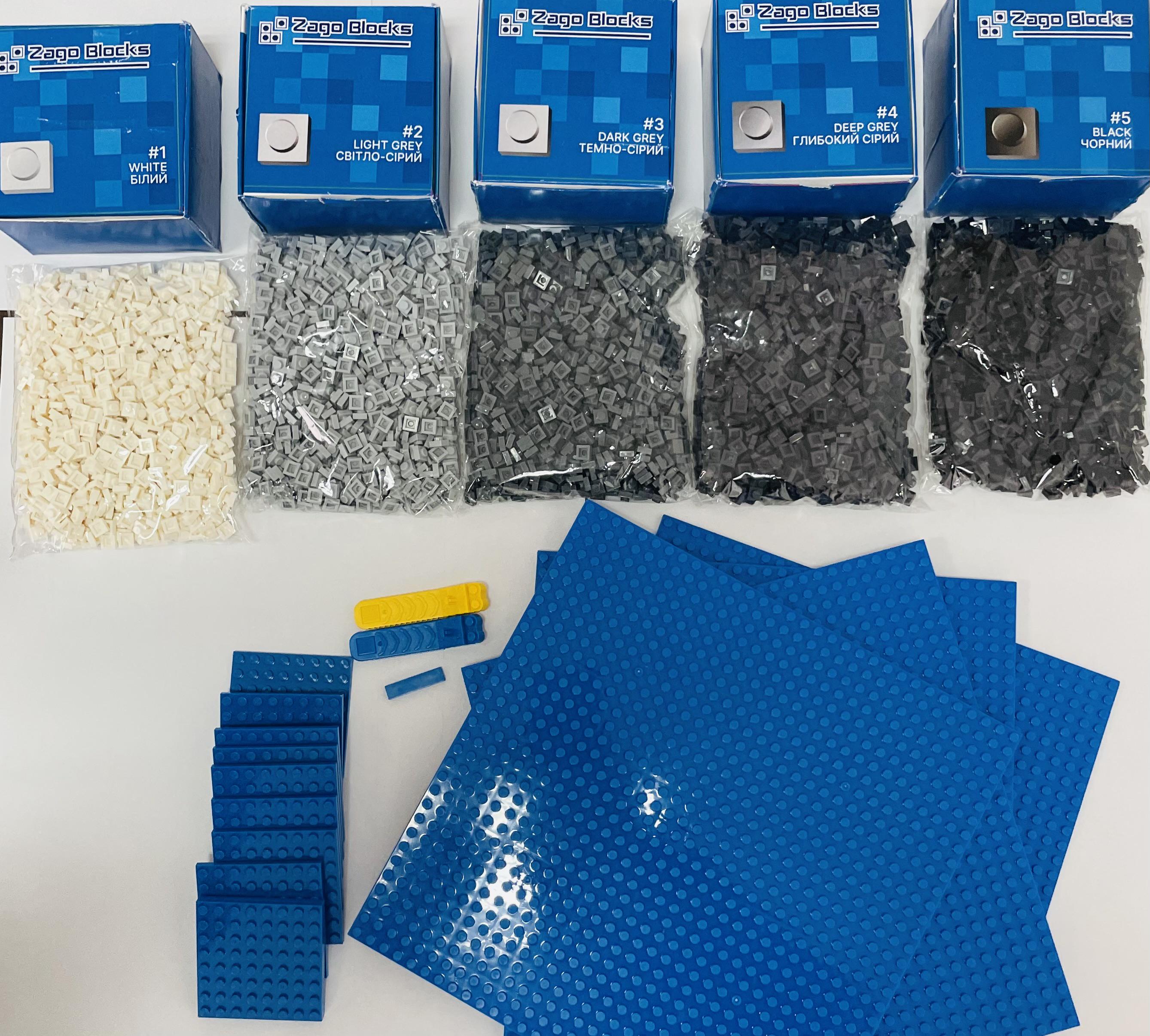 ᐉ Фотоконструктор Zago Blocks mod 6500 (12751929) • Краща ціна в Києві ...