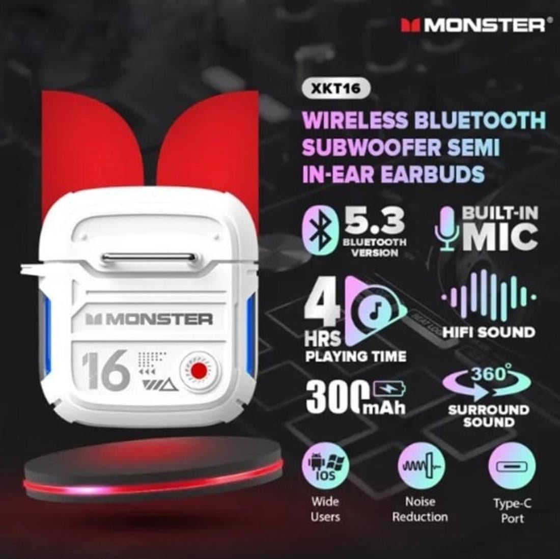 ᐉ Наушники Monster Airmars XKT16 Beige • Купить в Киеве, Украине ...