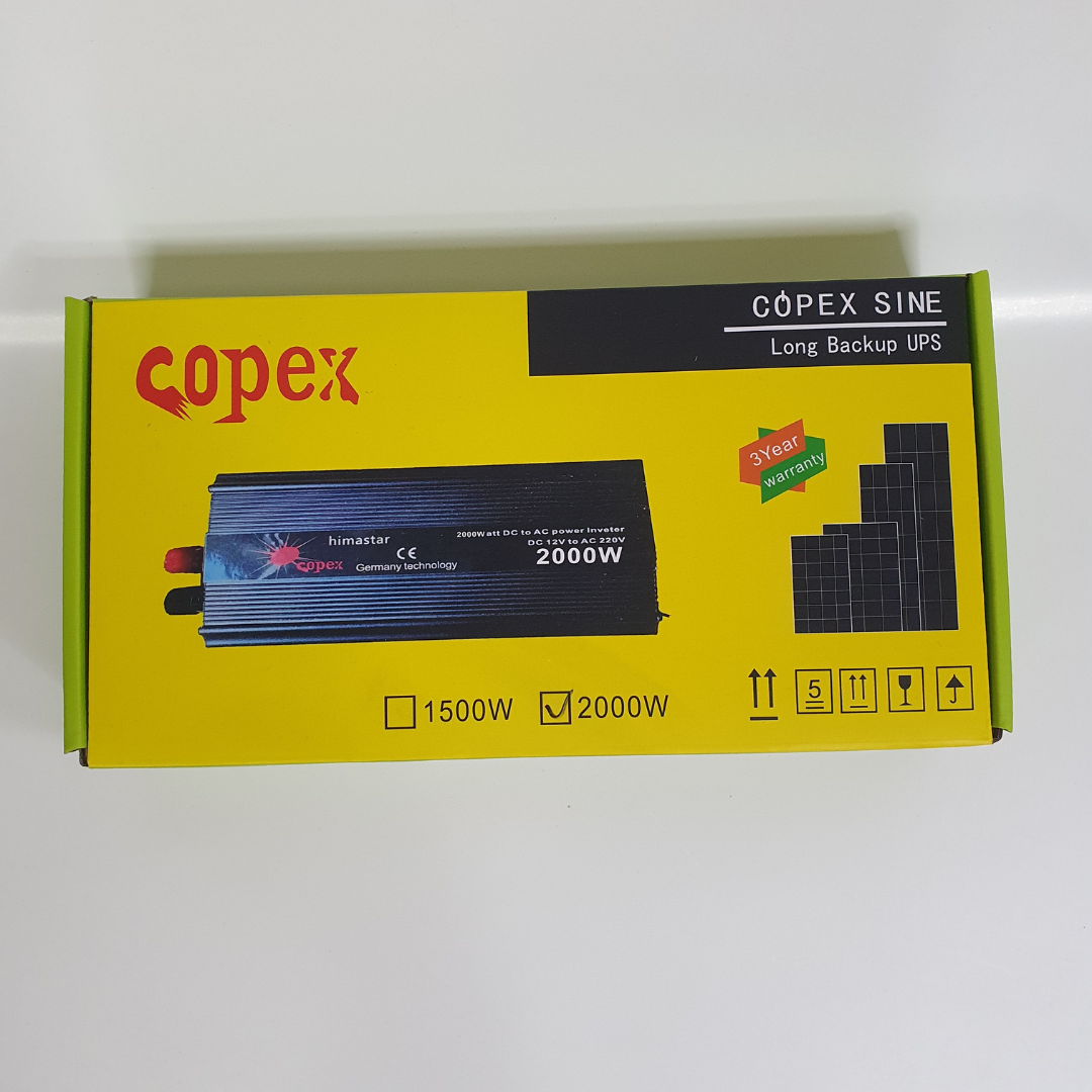 ᐉ Перетворювач напруги Copex Power Inverter 2000W 12V-220V із захистом ...