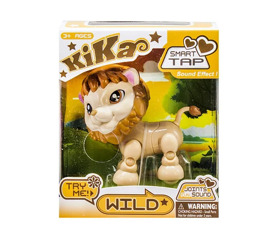 ᐉ Интерактивная игрушка KIKA Smart Tap Wild питомец "Львенок" Желтый ...