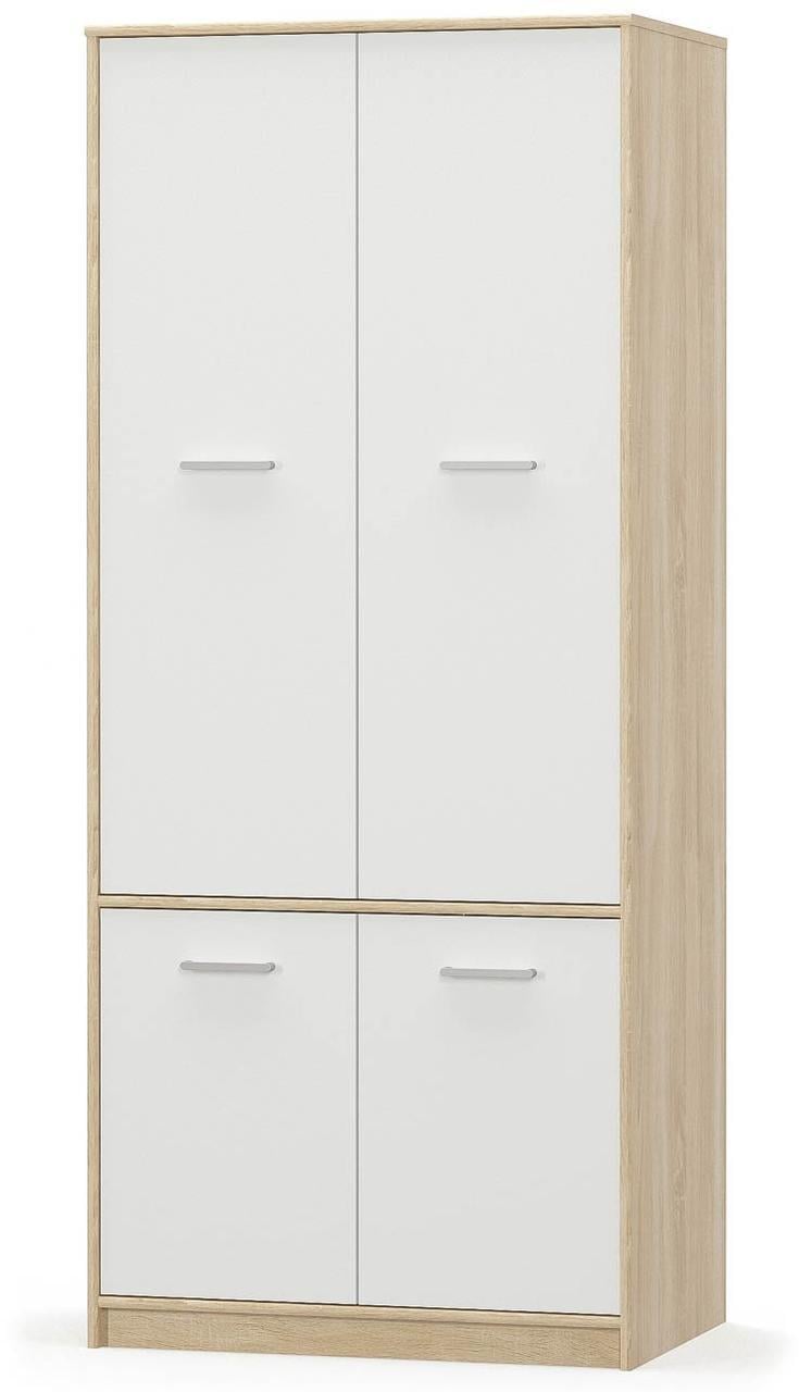 ᐉ Шафа в дитячу кімнату Мебель Сервіс 4Д Tips Дуб самоа Білий 27179713 • Краща ціна в Києві