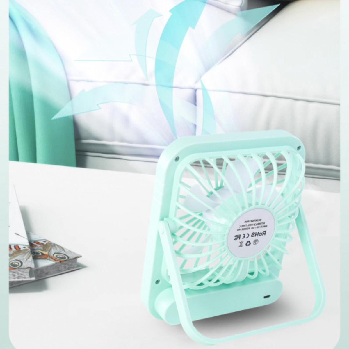 ᐉ Вентилятор мини портативный Ultra-Thin Table Fan (966 JY) • Купить в ...