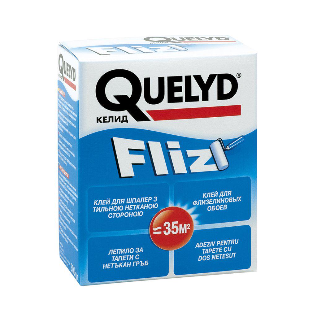 ᐉ Клей обойный Quelyd Флизелиновый 300 гр Прозрачный (7143393)