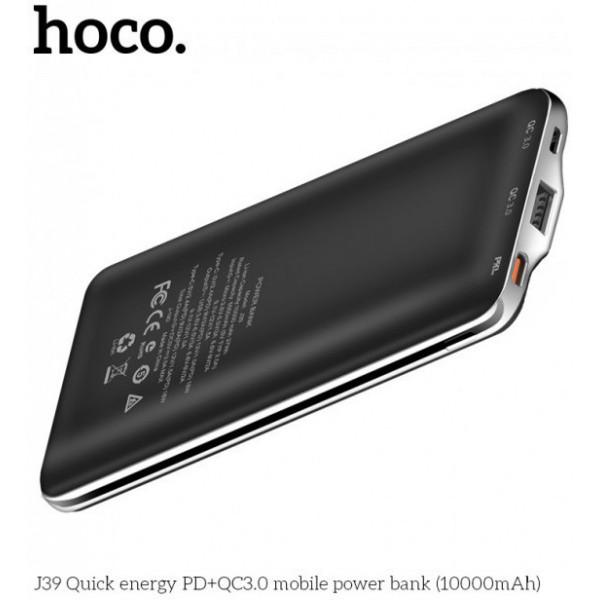 ᐉ Hoco УМБ портативное зарядное Power Bank HOCO J39 10000 mAh 3A Black (114539) • Купить в Киеве ...