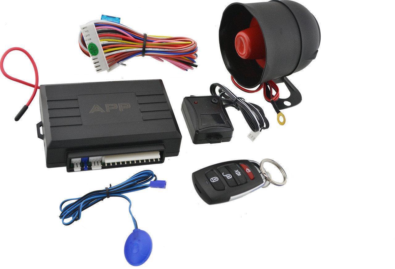ᐉ Автосигнализация Car Alarm 2 WAY KD 3000 APP 5544 с сиреной (510607 ...