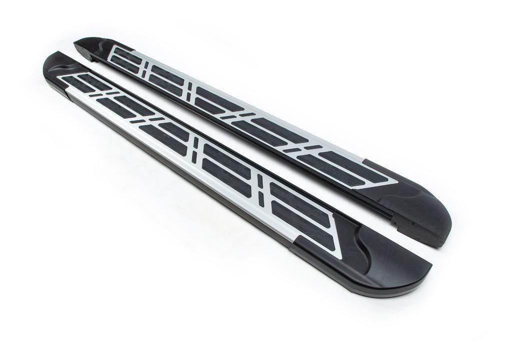 ᐉ Бокові пороги Erkul Sunrise Suzuki Jimny 2018-2024 алюміній 2 шт ...