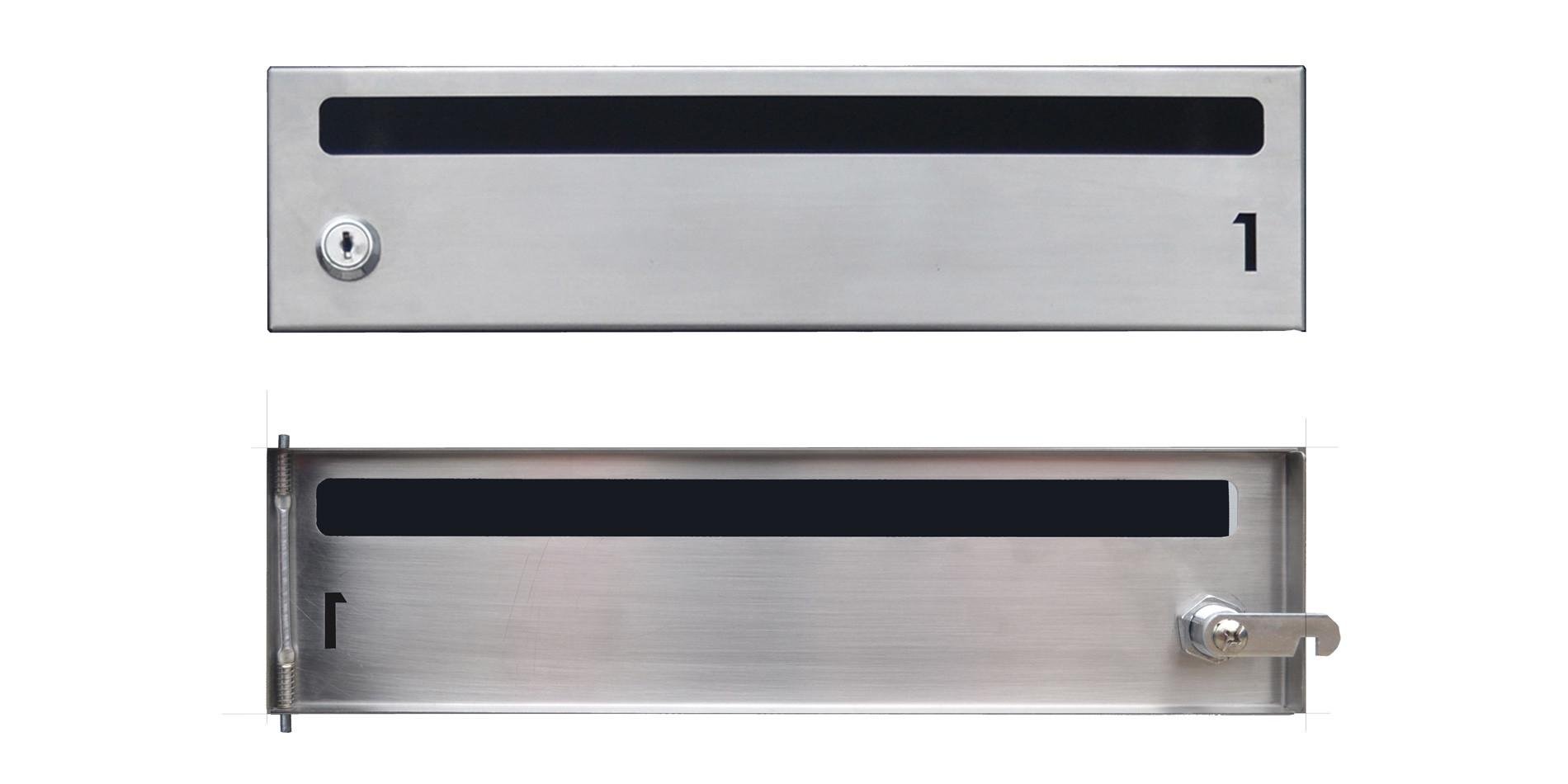 ᐉ Поштова скринька Галіндустрія E2-F багатосекційна на 5 квартир з ...