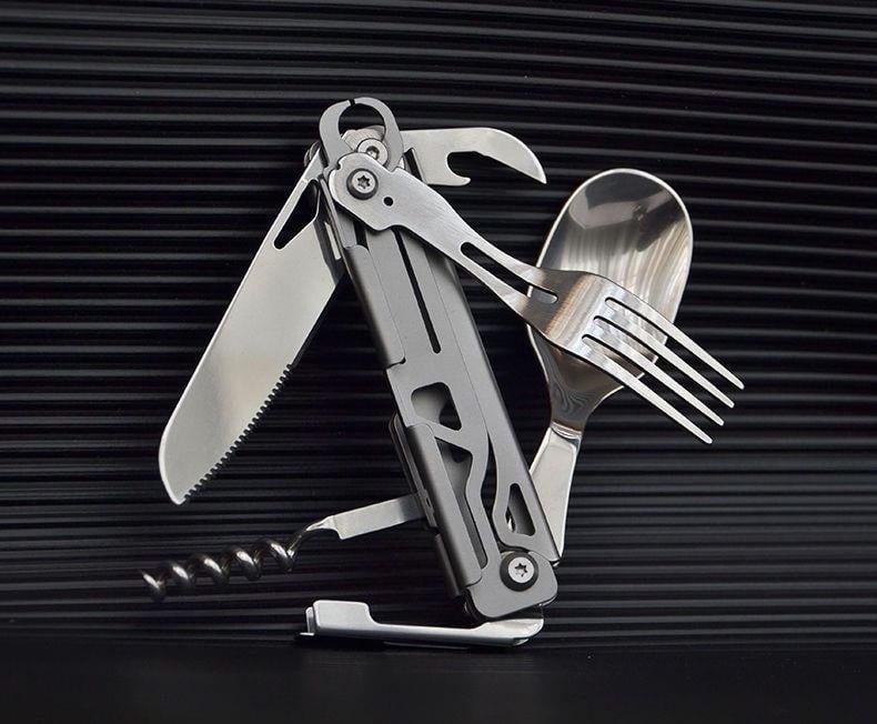 ᐉ Мультитул Almighty Eagle 5в1 с чехлом Silver (000813) • Купить в ...