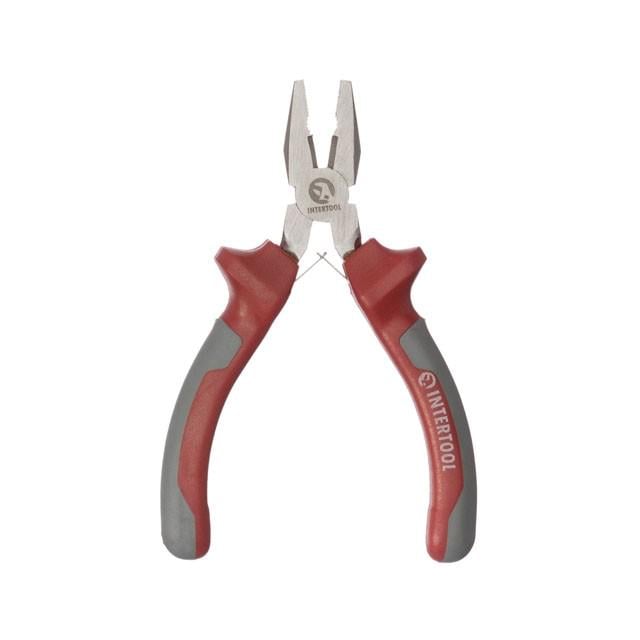 ᐉ Плоскогубці Intertool прецизійні з двокомпонентними накладками на рукоятці 115 мм (NT-0101 ...