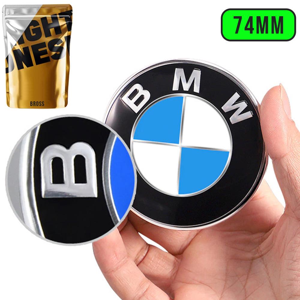ᐉ Емблема BMW E30/E32/E34/E36/E38/E39/E46/E60/E65/E66/E90/E91 74 мм Синій • Краща ціна в Києві ...