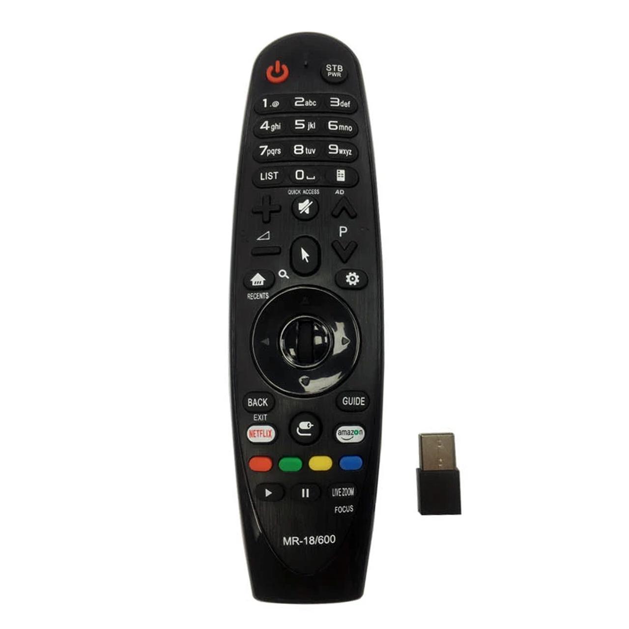 ᐉ Пульт для телевизора LG Smart TV MR-18/600 2,4G (193865)